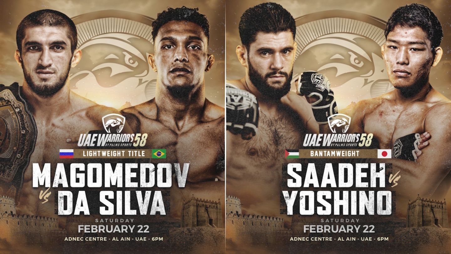 2025年2月22日UAE Warriors 58 – 战卡[赛后视频] Amru Magomedov vs. Alex da Silva